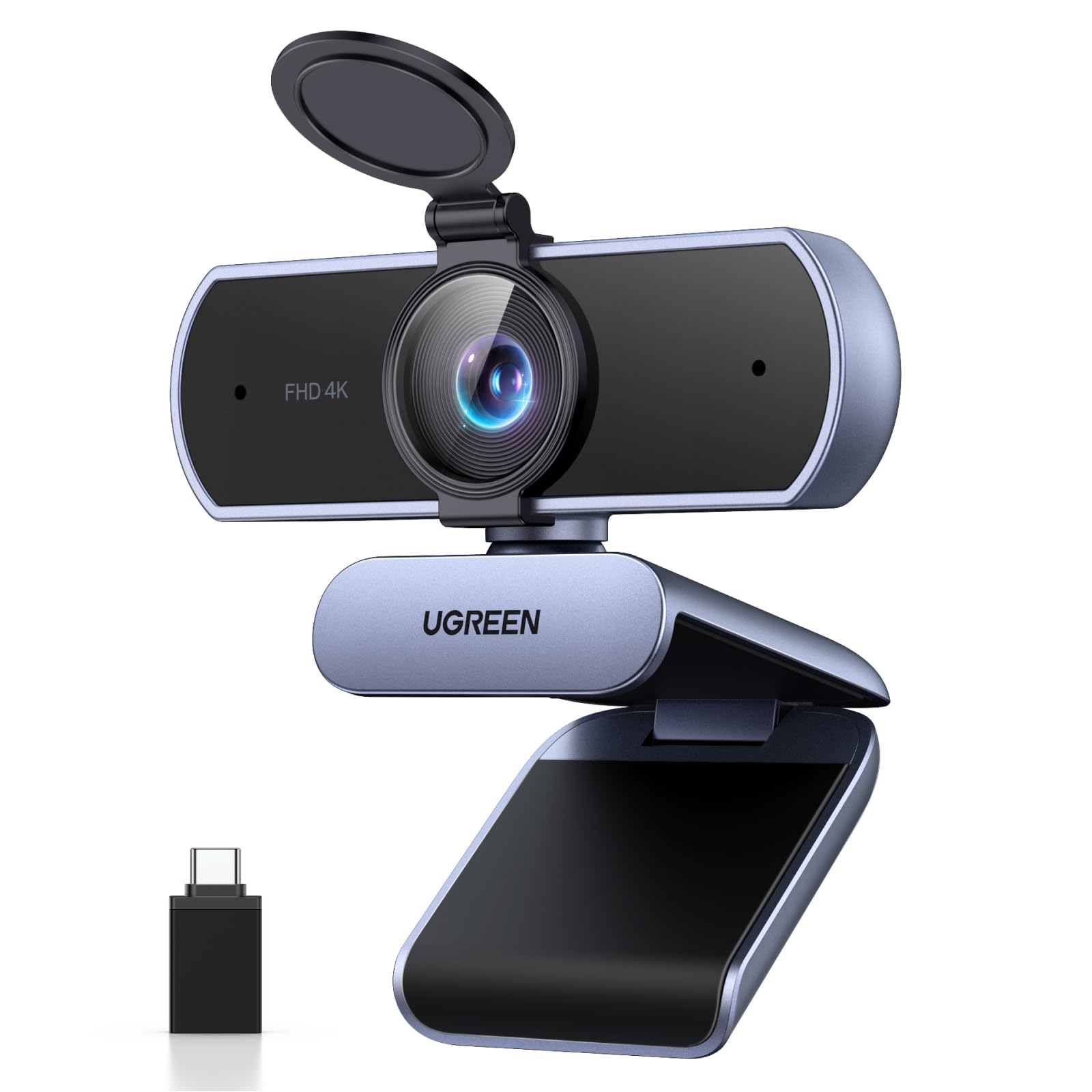 UGREEN 4K Webcam for PC Ultra HD 1080P 60FPS Web Camera with Microphon ...