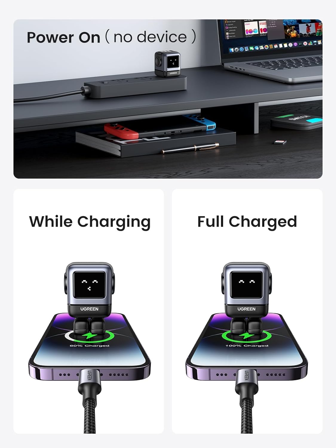 Ugreen Nexode RG 65W USB C GaN Charger | UGREEN US Ugreen Nexode RG 65W USB C GaN Charger | UGREEN US